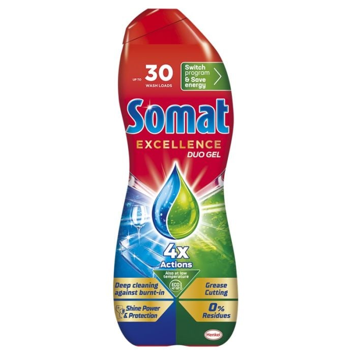 Somat Excellence Antigrease gel za mašinsko pranje sudova 540ml