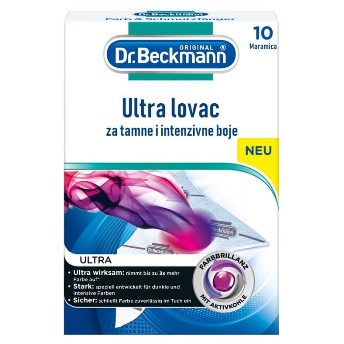Dr.Beckmann ultra lovac na boje - za taman veš 10/1