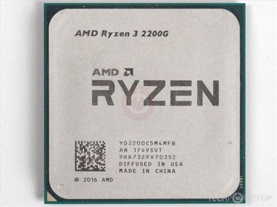 Ryzen3 2200G +Deep cool kuler Garancija 12 meseci