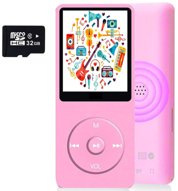 MP3 Player Bluetooth 32GB pink 600691