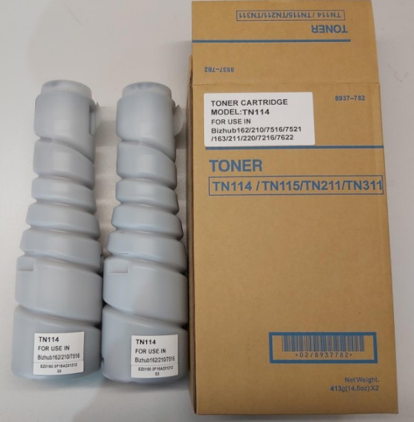 TONER za Minoltu FORUSE DI152 TN114, TN-114 1/2 MNTNK152C (pakovanje sadrzi 2boce)