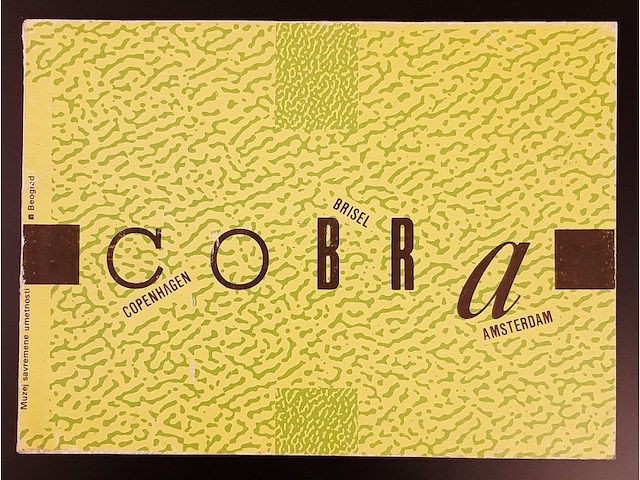 COBRA - katalog MSU (1986), danski umetnici grupe Cobra