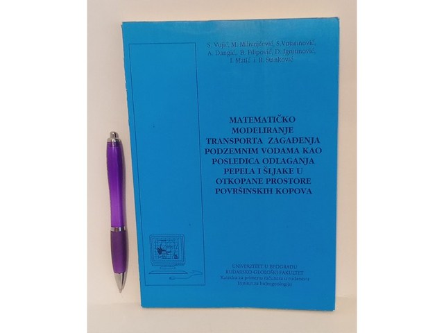 MATEMATIČKO MODELIRANJE TRANSPORTA ZAGADJENJA PODZEMNIM