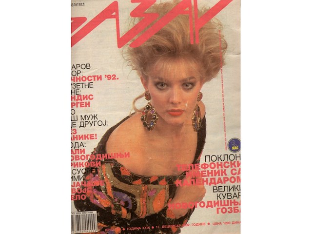 Bazar decembar 1992 Gabrijela Nikolic