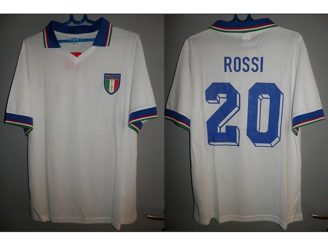 Italija dres (World Cup 1982) Paolo Rossi 20 Gostujući