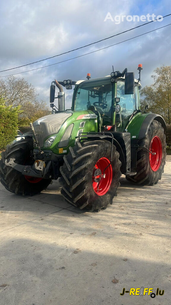 Fendt 724 S4 Profi + traktor točkaš