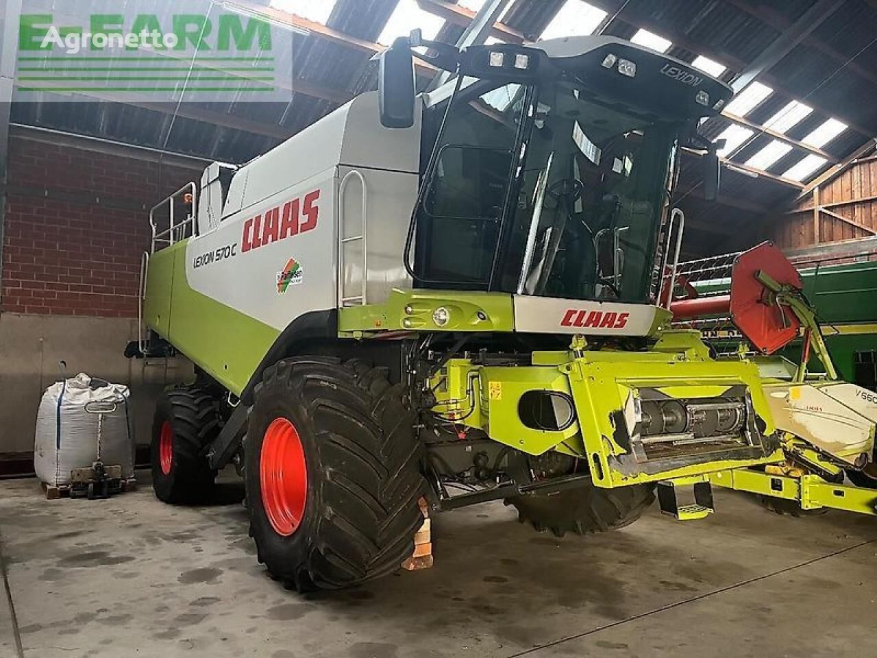 Claas lexion 570 c 4-trac kombajn za žito