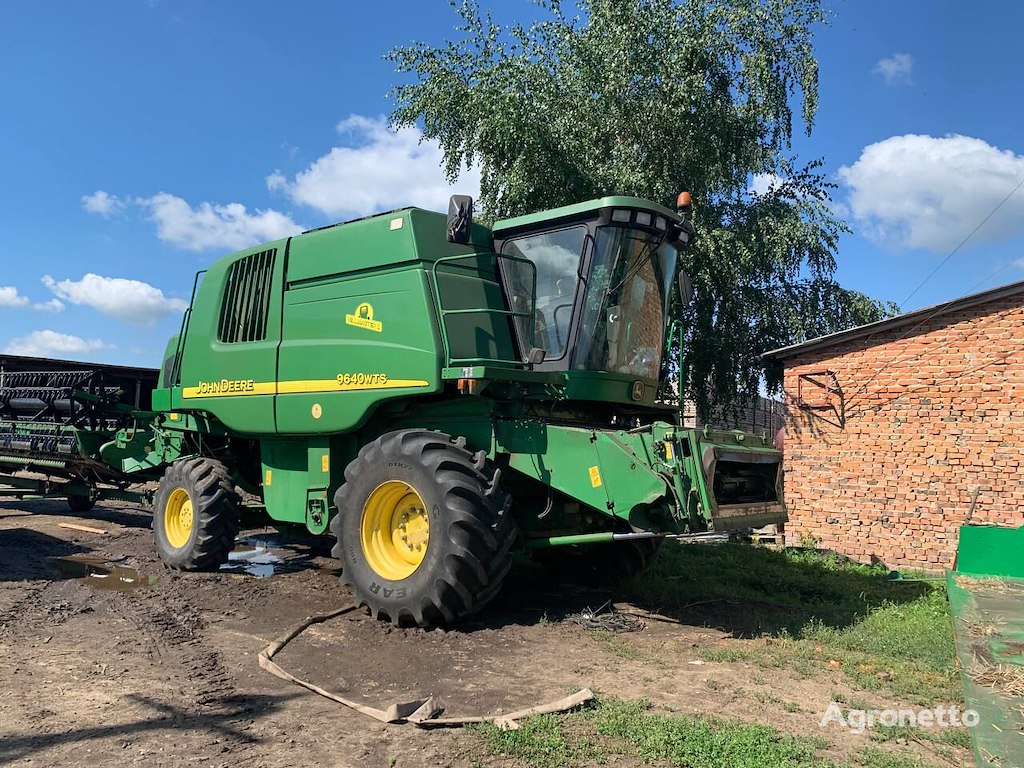 John Deere 9640 WTS v Lizynh kombajn za žito