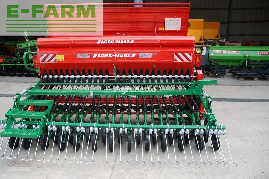 Agro-Masz aktion-sr 300-doppelscheibe-andruckrolle-neu ručna sejalica