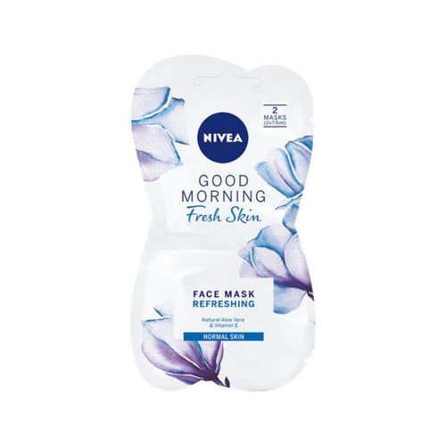 NIVEA Good Morning Fresh Skin maska za lice 2X7.5ml