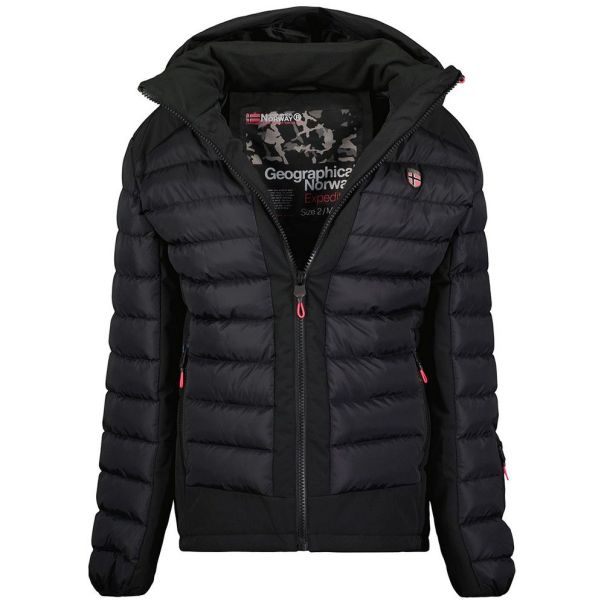 GEOGRAPHICAL NORWAY Jakna aurelien black lady 068 pna W