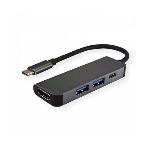 FAST ASIA Adapter-konvertor TIP C na HDMI+ 2xUSB 3.0+ TIP C