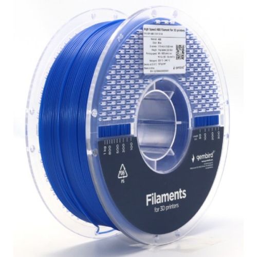 3DP-ABS1.75HY-01-B ABS filament velike brzine za 3D stampac 1.75mm, kotur 1KG BLUE