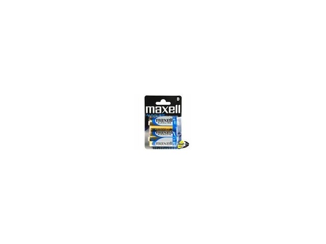 Maxell alkalna baterija D blister LR20