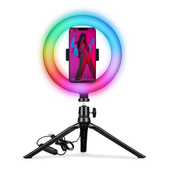 CELLY Stativ za telefon Ring lite PYTRIPOD