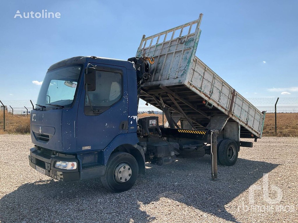 Prodaje se Renault 180DCI 2004 Hiab 077DUO on 4x2 kiper na aukciji