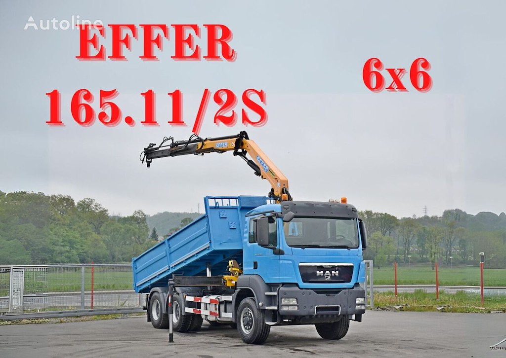 MAN TGS 26.360 Kipper 5,50m*EFFER 165.11/2S+FUNK*6x6 kiper