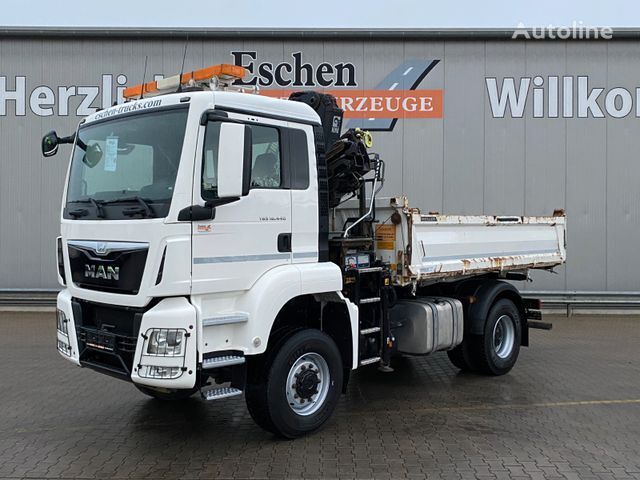 MAN TGS 18.440 4x4 BB |HIAB 122*5+6 Kreis*FUNK*Klima kiper