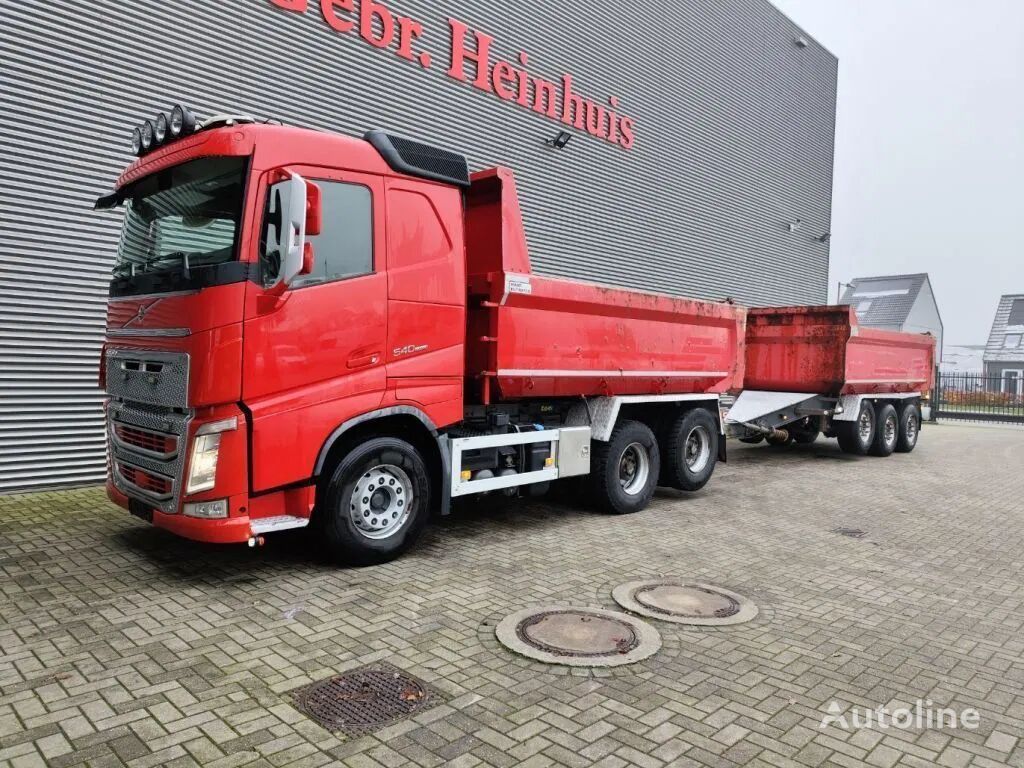 Volvo FH 540 6x4 Boogie Euro 6 Mauer Kipper + Mauer K3 Liftaxle! kiper