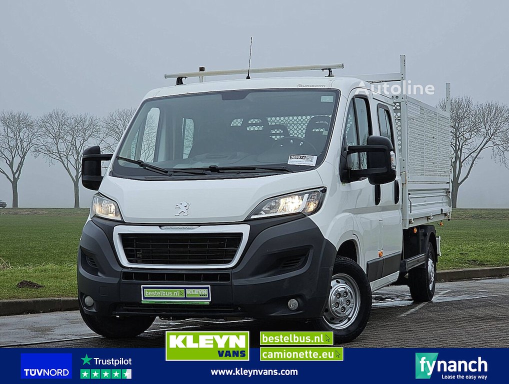 Peugeot BOXER 2.0 DUB.CAB Open-Laadbak kamion s ravnom platformom < 3.5t