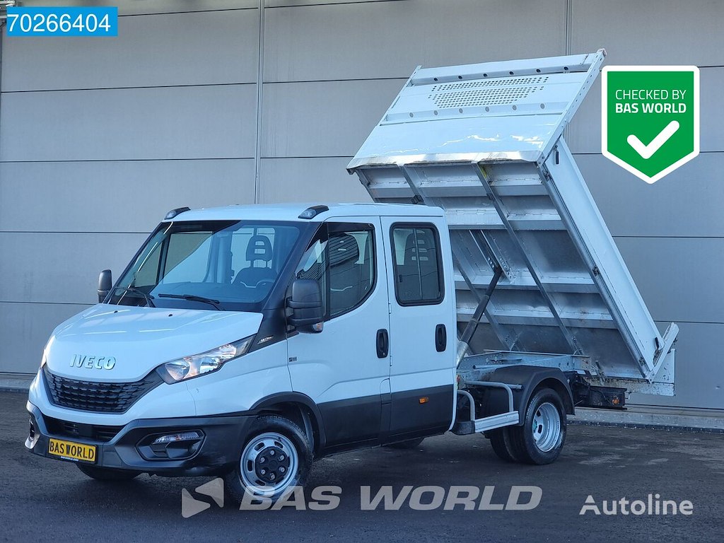 IVECO Daily 35C14 Euro6 Kipper Dubbel Cabine 3.5t Trekhaak Airco Cruis kamion kiper < 3.5t