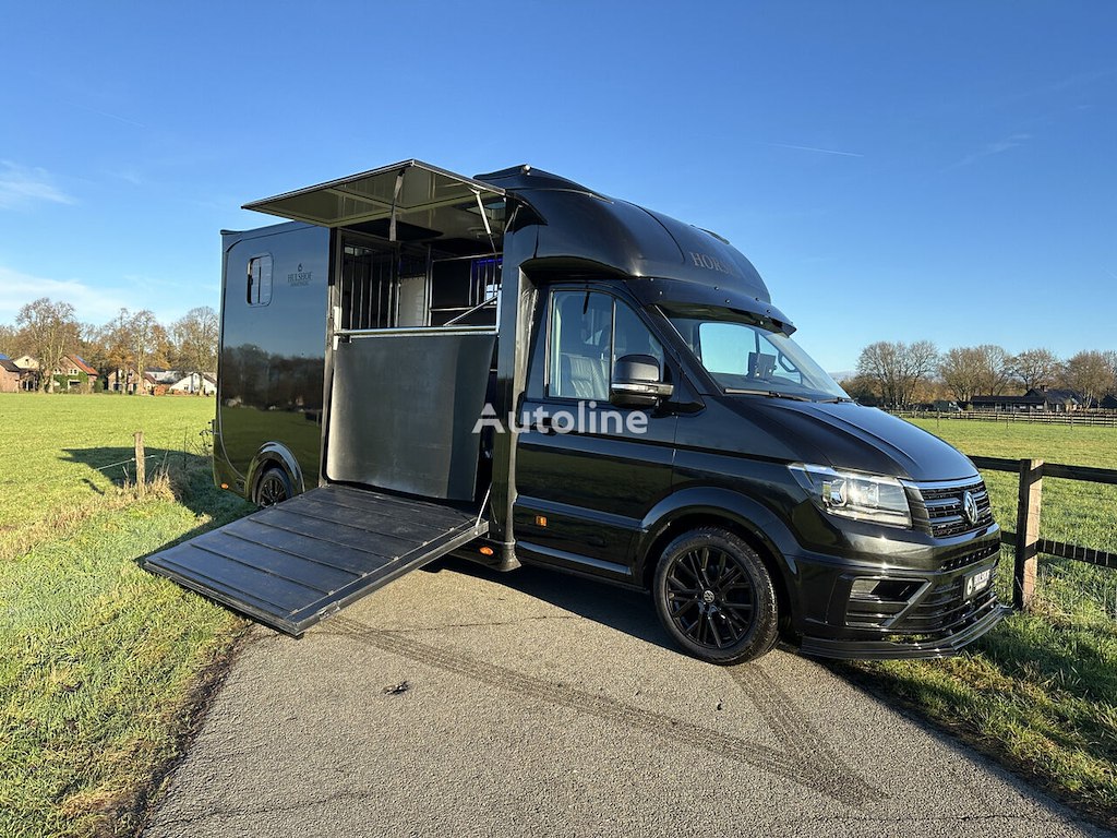 Volkswagen Crafter 2-paards paardenvrachtwagen vozilo za prevoz konja