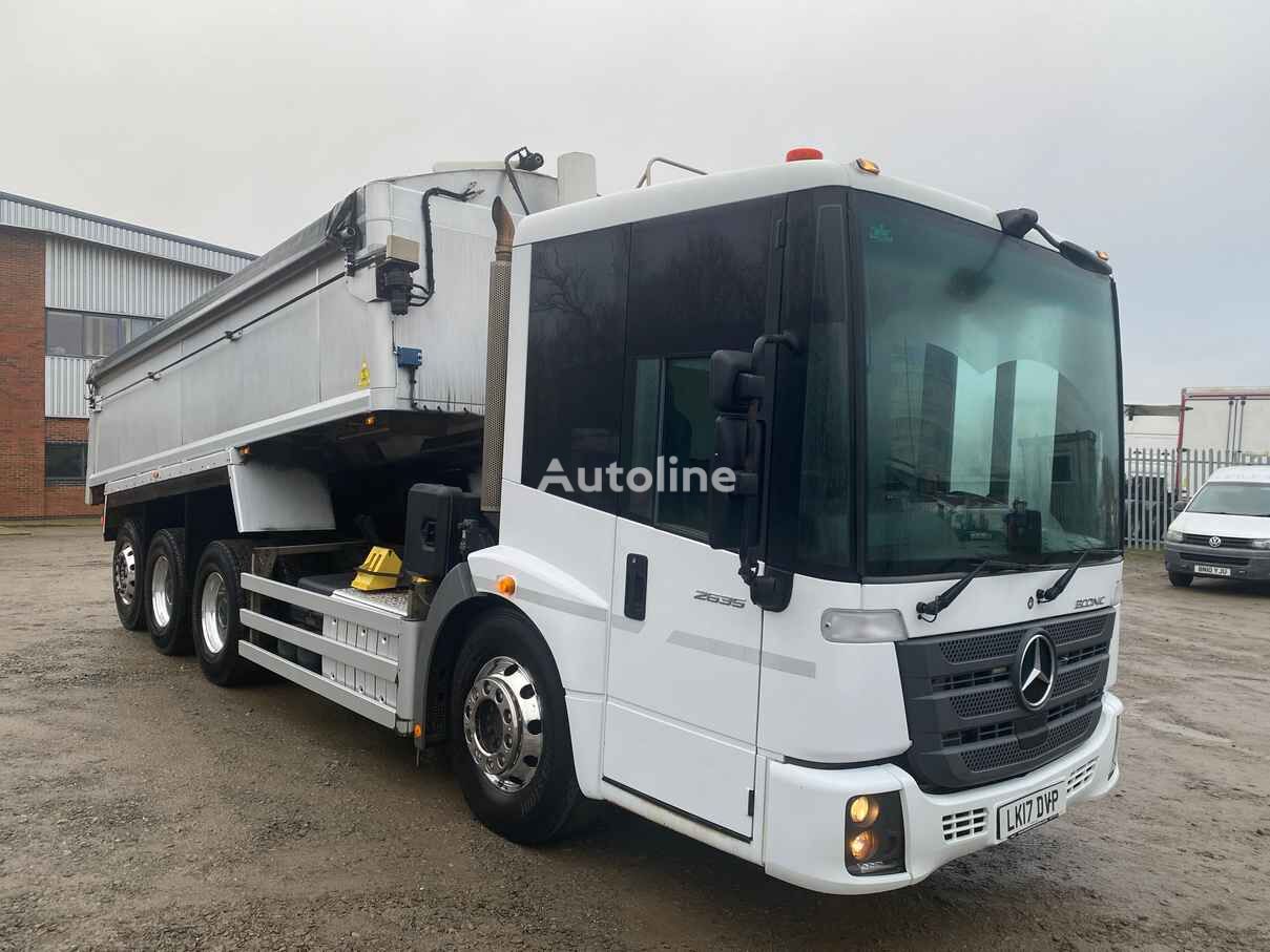 Mercedes-Benz 3235 *EURO 6* ECONIC 8X4 TRIDEM ALUMINIUM INSULATED TIPPER 2017 kiper