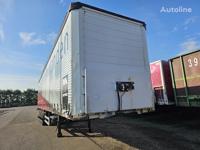 Pacton T3-001 3 AXLE CURTAINSIDER | SAF INTRADISC. poluprikolica sa kliznom ceradom