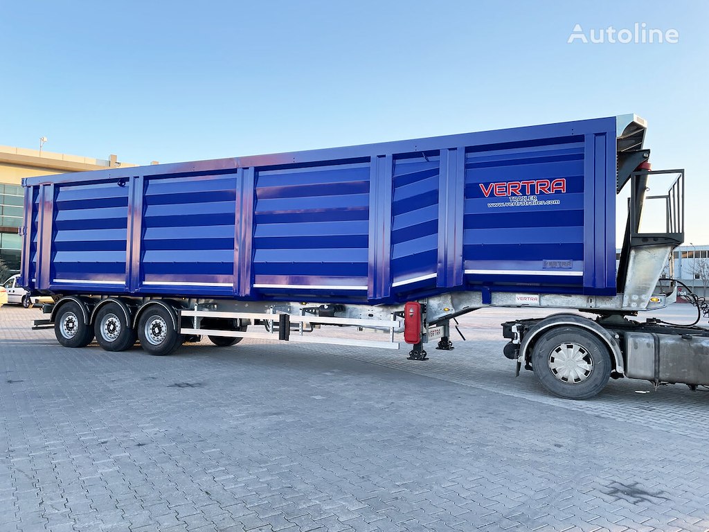 Nova Vertra Big Volume Scrap Trailer Production - Hardox TUF500 - 50-85 m3 poluprikolica kipera