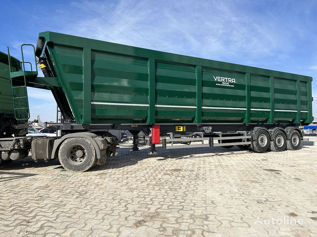 Nova Scrap Metal Tipper Trailer - Hardox - Saf Axle - 50-85 m3 poluprikolica kipera