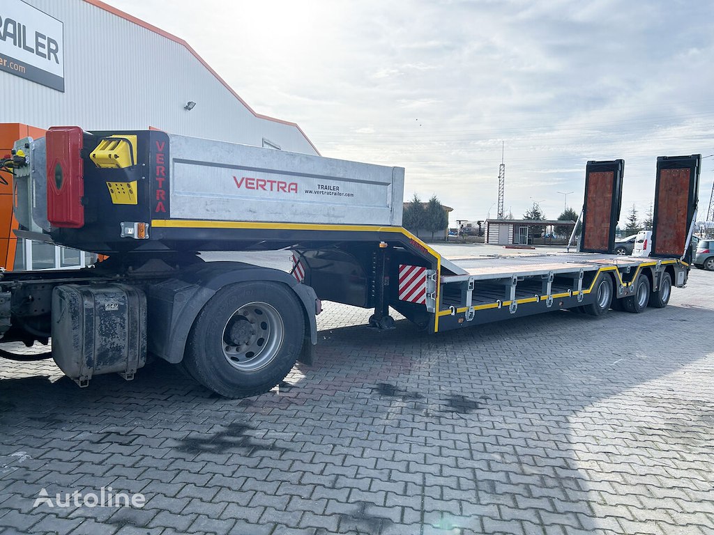 Nova Vertra New - Lowbed Semi Trailer - Wheel Recess - 2024 poluprikolica sa niskom platformom