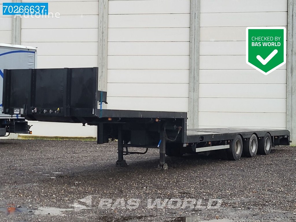 Nooteboom MCO-48-03VIL NL-Trailer Extendable 3x lenkachse poluprikolica sa niskom platformom