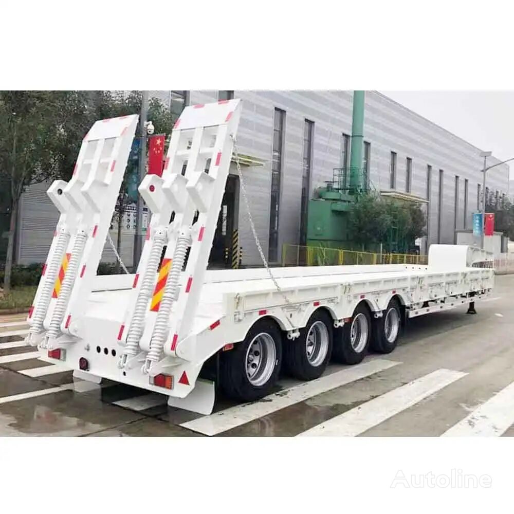 Zw group lowboy trailer poluprikolica sa niskom platformom