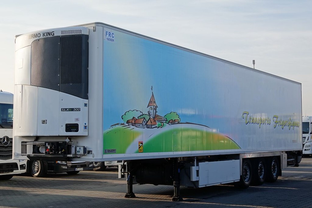 Chereau CHŁODNIA / THERMO KING SLXe 300 / 2015 ROK / OŚ PODNOSZONA / SPR poluprikolica hladnjača