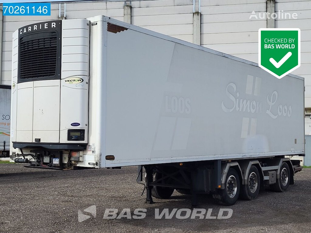 Jumbo Carrier Vector 1550 3 axles NL-Trailer TÜV 04/25 Lift+Lenkachse poluprikolica hladnjača