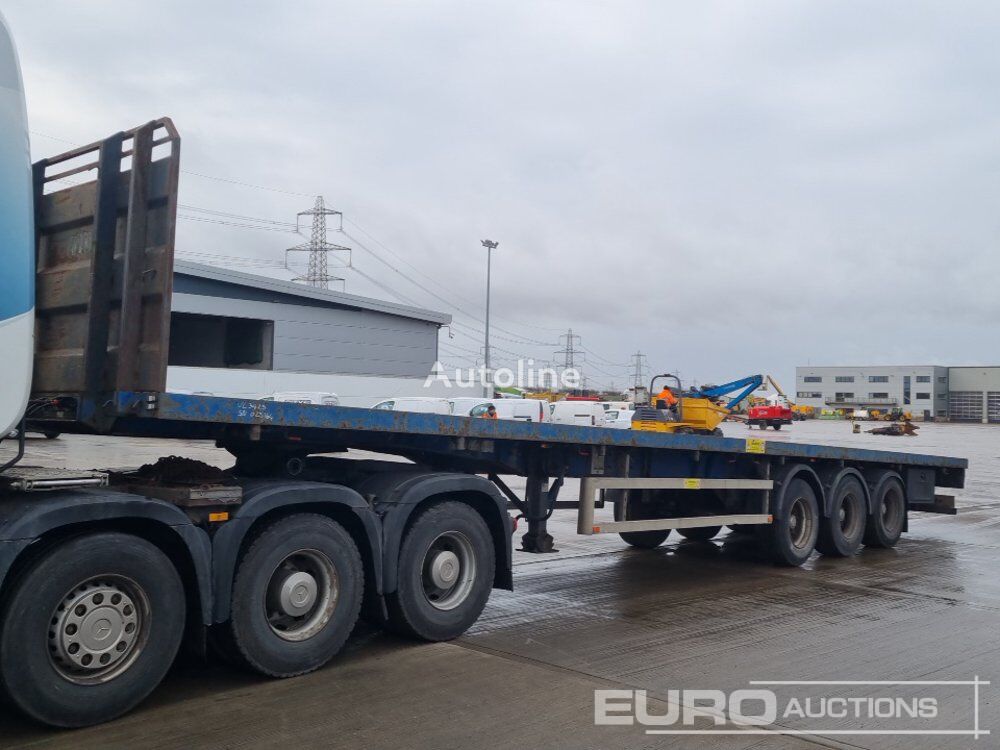 Prodaje se Montracon Tri Axle Flatbed Trailer poluprikolicu platformu na aukciji