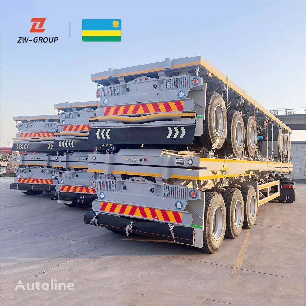 Nova ZW-Trailer Flatbed Container Trailer poluprikolica platforma