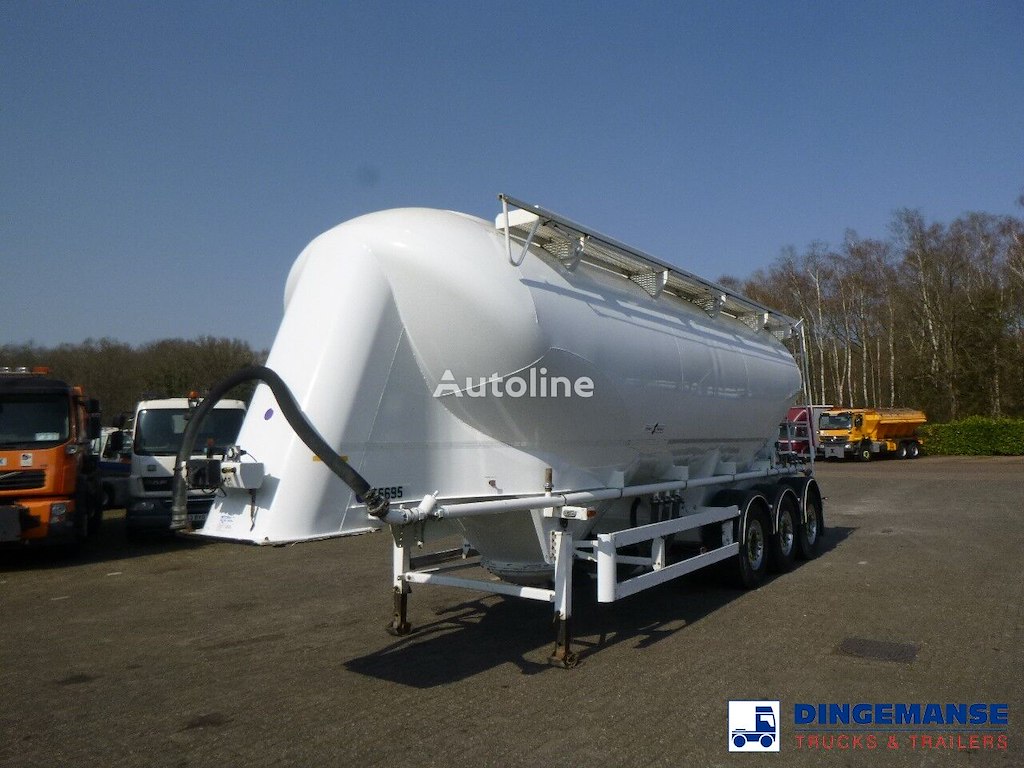 Spitzer Powder tank alu 37 m3 cisterna za prevoz cementa