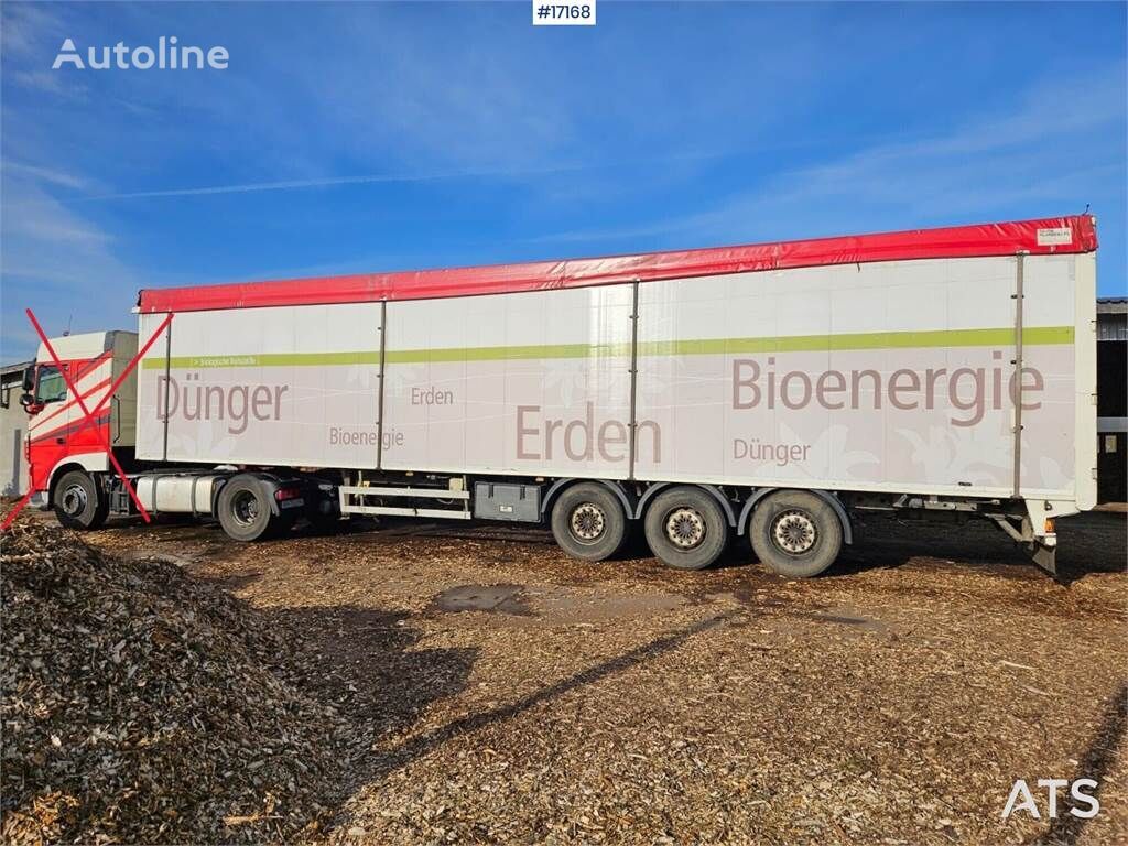 Knapen Trailers K100 poluprikolica sa pokretnim podom