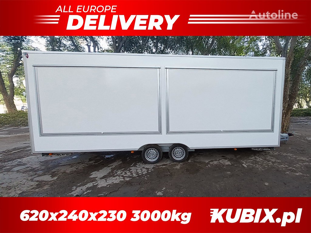 Nova Kubix New on stock! 620x230x230 catering trailer, Verkaufsanhänger 350 prikolica kiosk