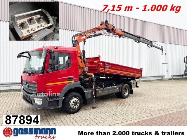 Mercedes-Benz Atego 1221 K kamion s ravnom platformom