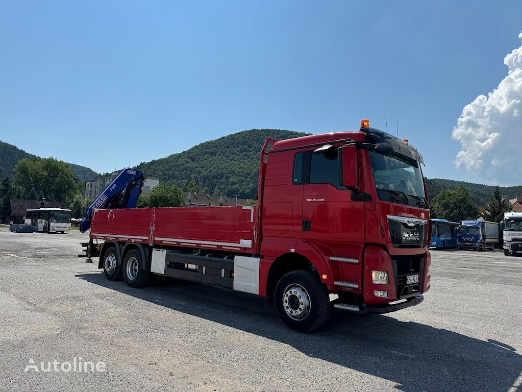 MAN TGX 26.440 kamion s ravnom platformom