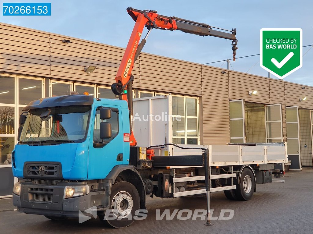 Renault C 320 4X2 Palfinger PK 12002-EH Crane Kran Remote Euro 6 kamion s ravnom platformom