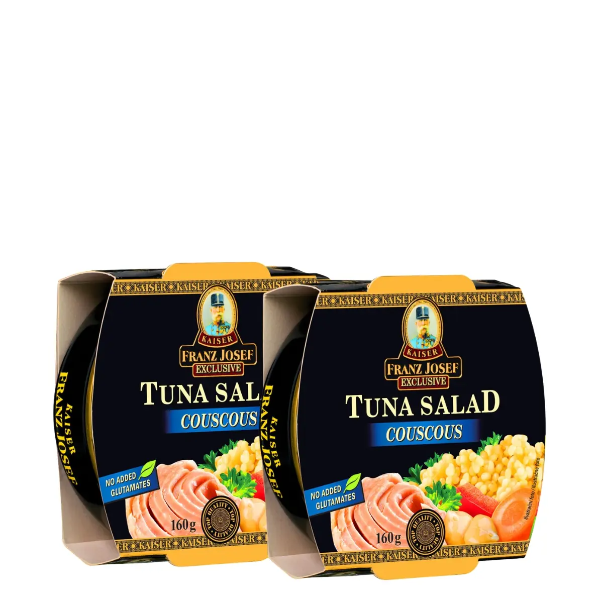 FRANZ JOSEF Tuna kus-kus salata 160g, 2 komada