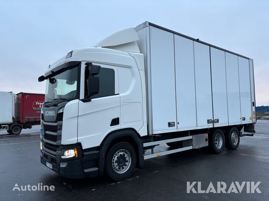 Prodaje se Scania R450 6x2 12.7 450 Hk kamion furgon na aukciji