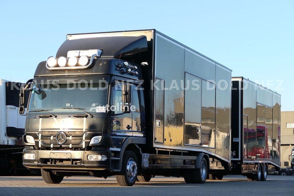 Mercedes-Benz Atego 1229 Autotransp. Geschoss. Gesamtzug kamion furgon