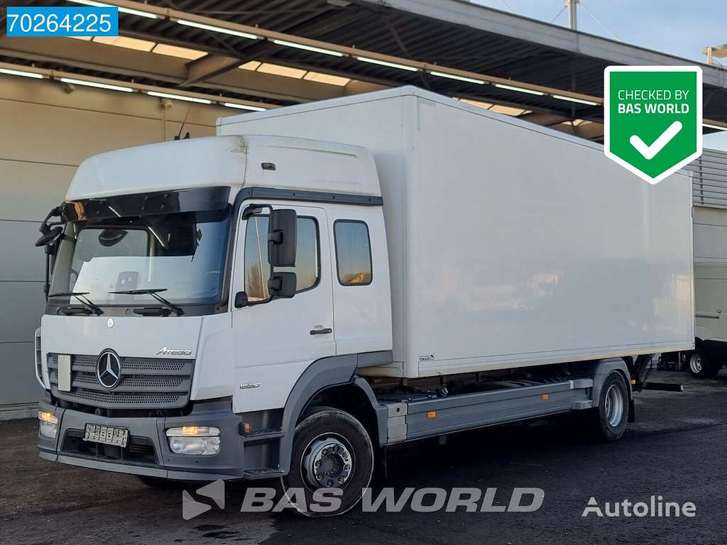 Mercedes-Benz Atego 1530 4X2 15tonner Automatic BigSpace crewcabin Ladebordwan kamion furgon