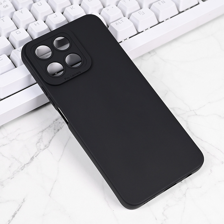 Zastitna maska (futrola) Silikon Pro Camera - Huawei Honor 200 Smart/Honor X7c crna