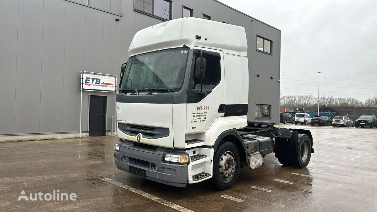 Renault Premium 400 (POMPE MANUELLE / MANUAL PUMP / EURO 2) tegljač