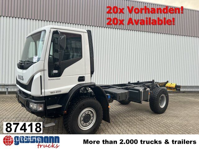 Novi IVECO EuroCargo ML150E24 WS 4x4, Euro3, mehrfach kamion šasija